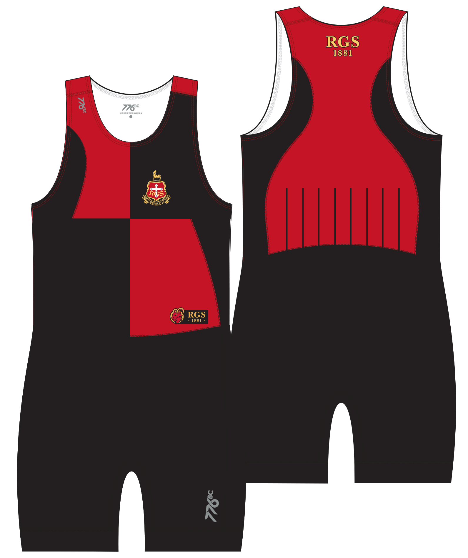 Rowing Zoot Suit Classic – The Rockhampton Grammar School Red and Black ...