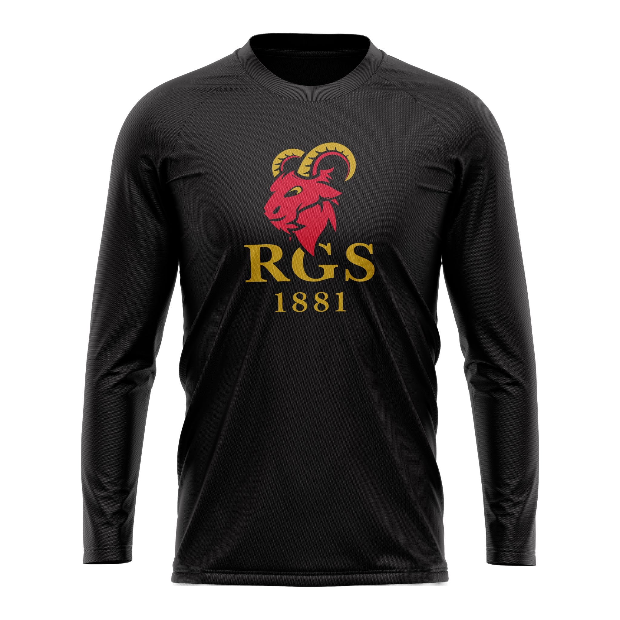 Training Long-Sleeve Shirt Classic – The Rockhampton Grammar School Red ...