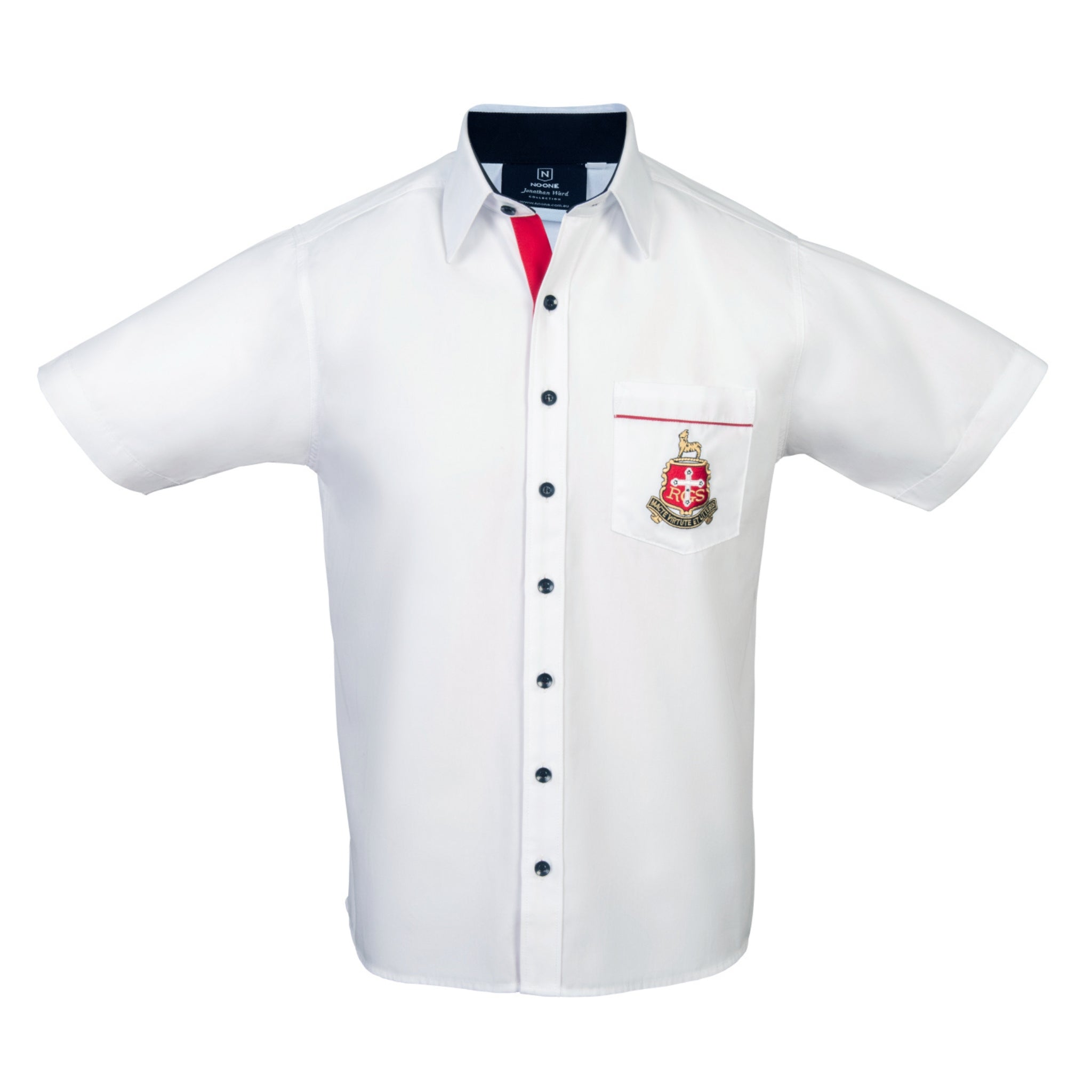 Formal White Short-Sleeve Shirt Relaxed – The Rockhampton Grammar ...